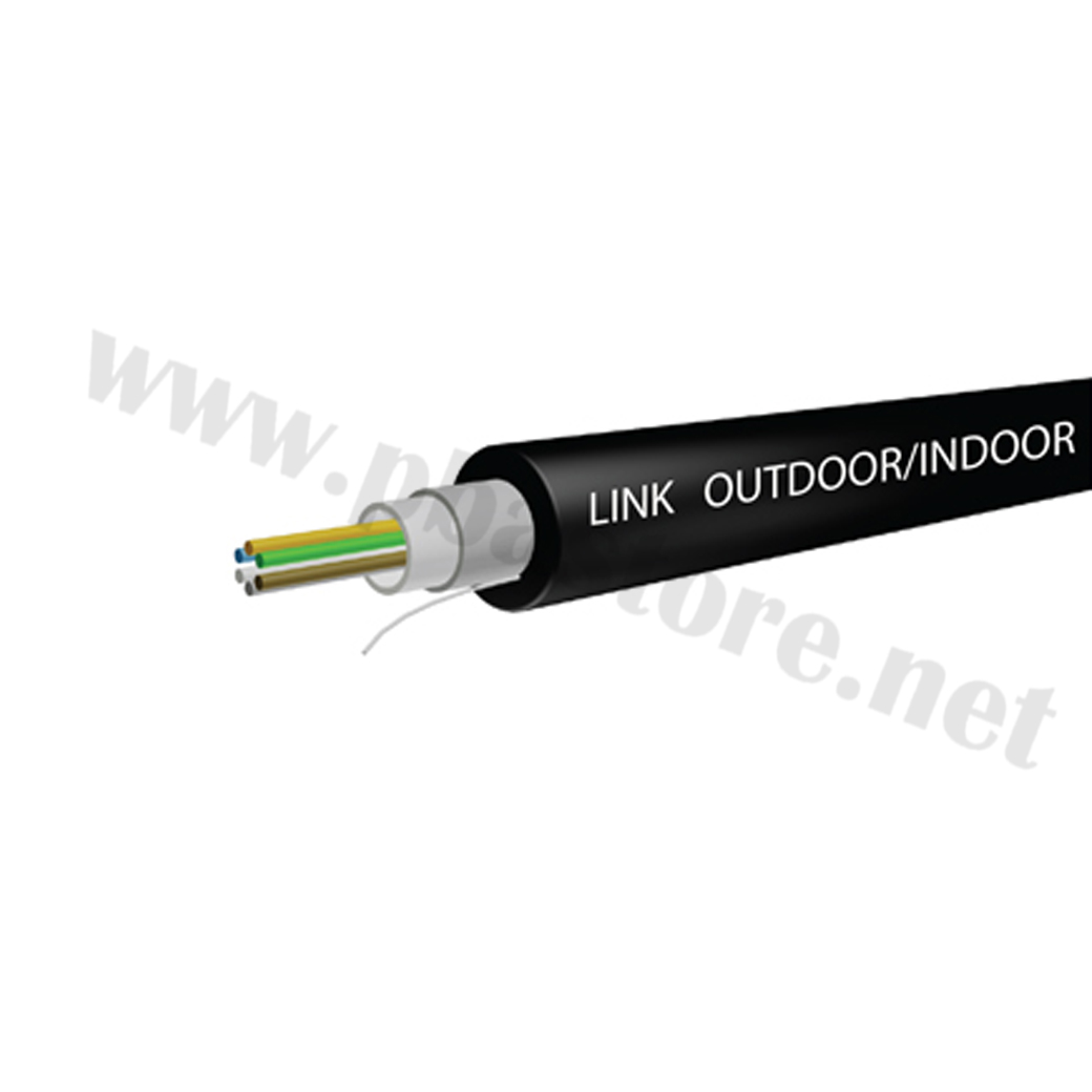 สายไฟเบอร์ออฟติก 12 Core, F.O. Outdoor / Indoor, All-Dielectric LSZH-FR, OS2 INTERLINK รุ่น ...